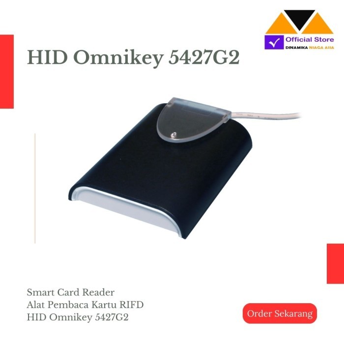 Jual HID Omnikey 5427G2 Smart Card Reader Alat Pembaca Chip RFID Card ...