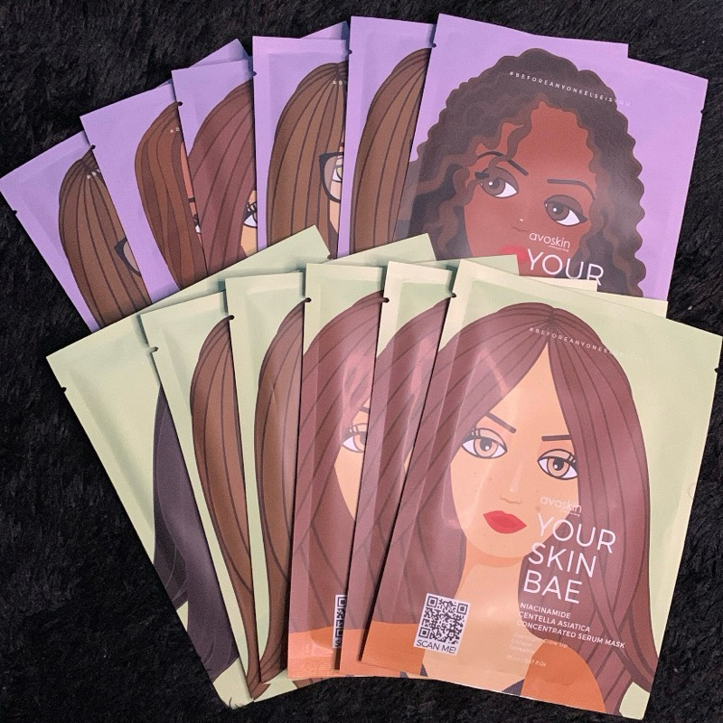 Jual Sheet Mask AVOSKIN Niacinamide & Alpha Arbutin | Shopee Indonesia