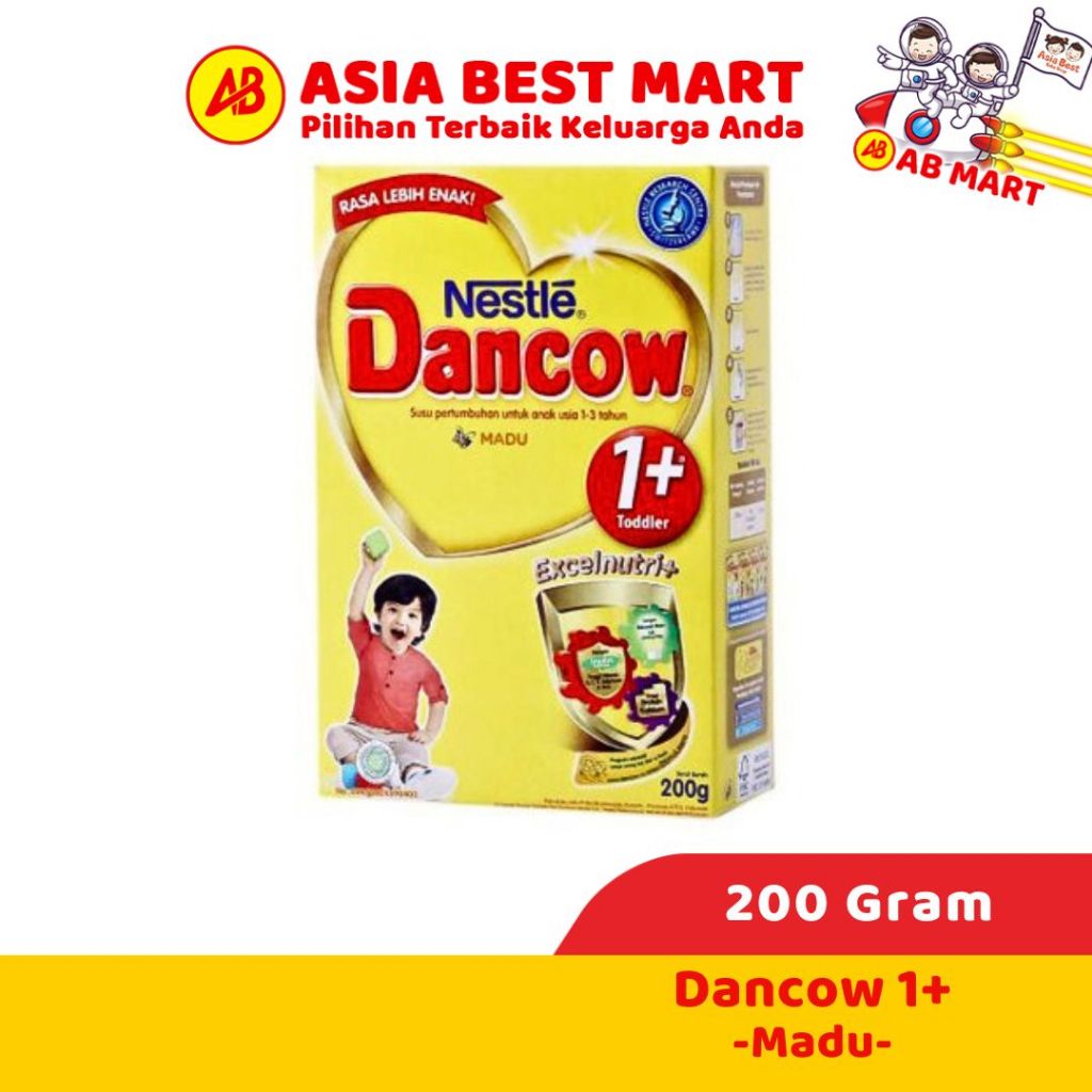 Jual Dancow 1+ Madu 120 Gr Susu Bubuk Pertumbuhan Anak - ASIA BEST ...