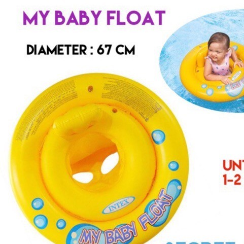 Jual Pelampung Renang Bayi My Baby Float INTEX 59574 | Shopee Indonesia