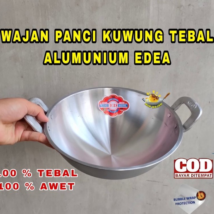 Jual ART D75G WAJAN PANCI CEKUNG KUALI KUWUNG ALUMUNIUM TEBAL ED ...