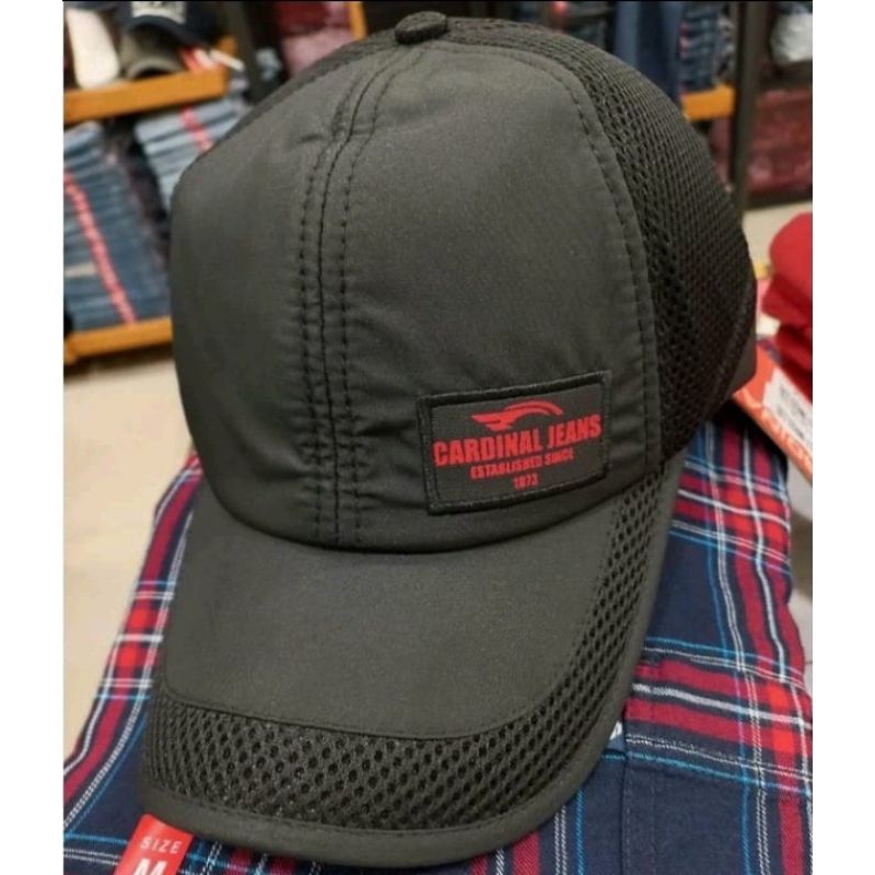 Jual (TERLARIS) CARDINAL JEANS TOPI PRIA TERBARU PREMIUM QUALITY HITAM ...