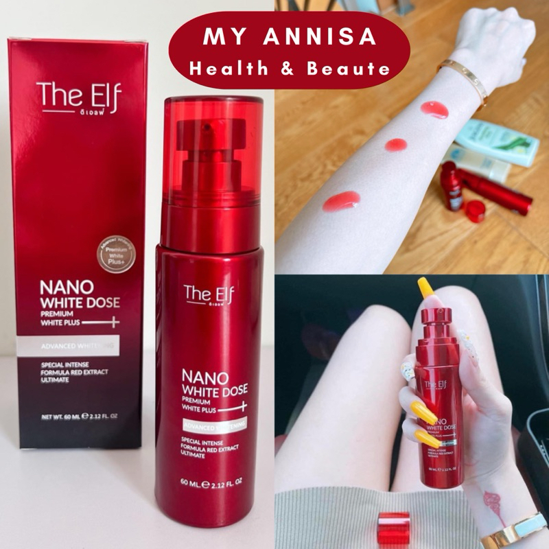 Jual [READY KEMASAN TEBARU] The Elf Nano White Dose Body Serum Original ...