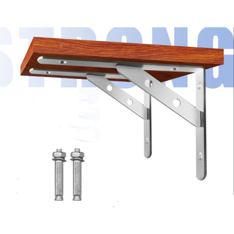 Jual BRACKET SIKU L AMBALAN / SIKU RAK DINDING PALANG STAINLESS STEEL ...
