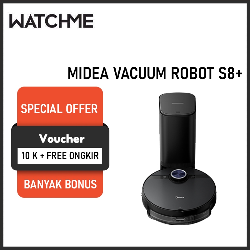 Jual Robotic Vacum Robot Midea S8 Plus S8+ Smart Vacuum Cleaner With ...