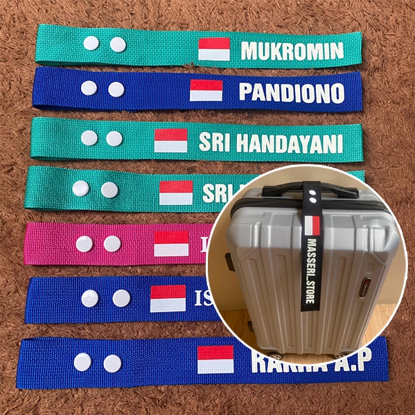 Jual Masseri - Baggage Tag / Tag koper Penanda koper dalam perjalanan ...