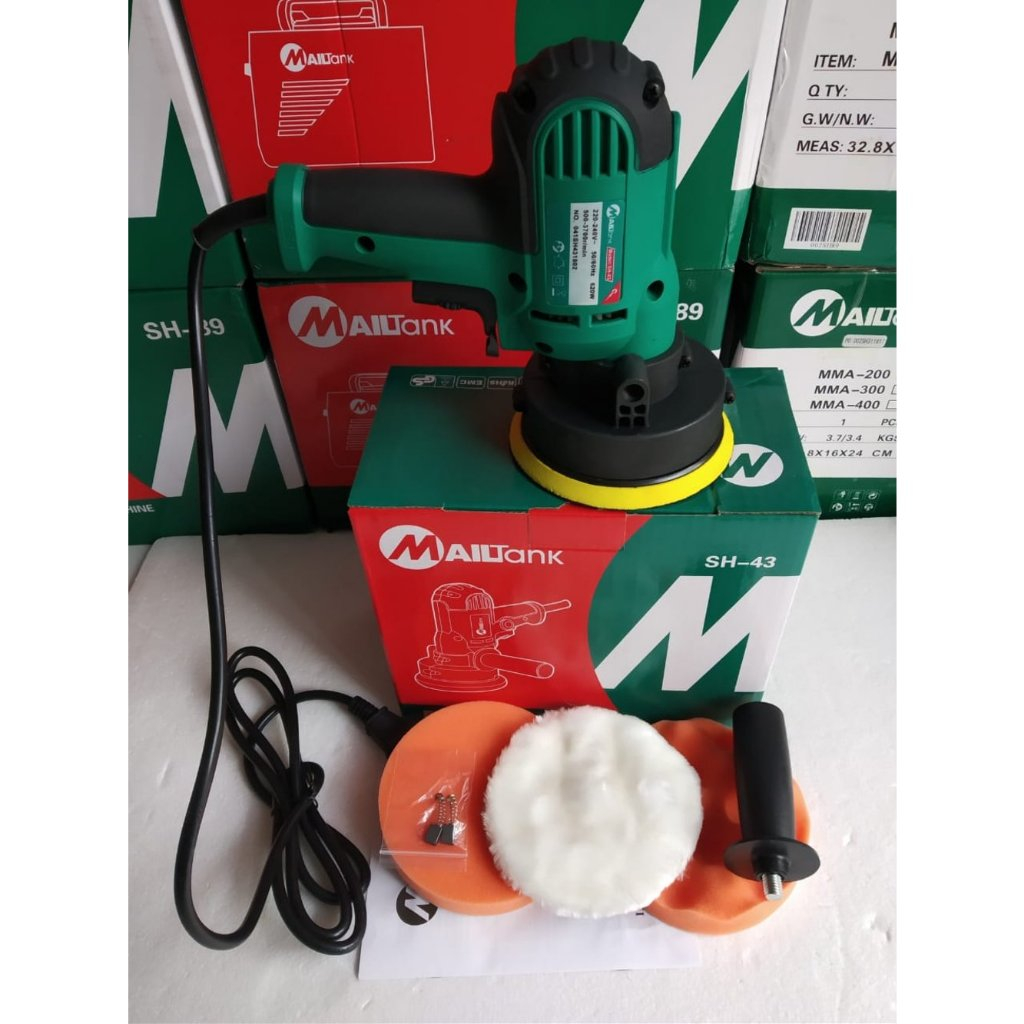 Jual Mailtank SH-43 Mesin Poles 5 inch Polisher Bisa Untuk Poles Body Repair Mobil motor ...