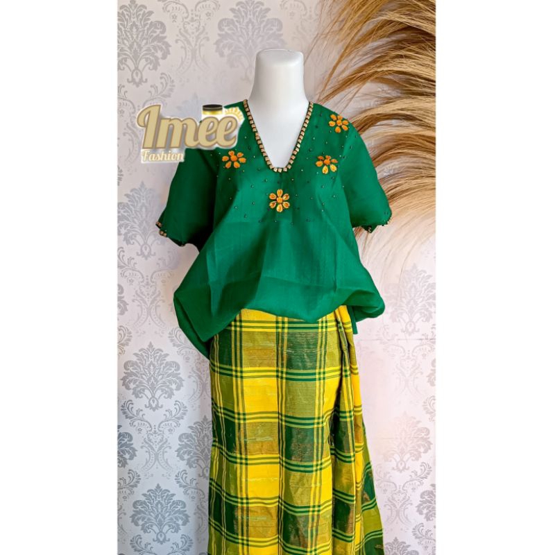 Jual Baju Bodo Set / Baju Tokko / Baju Adat Bugis Makassar | Shopee ...