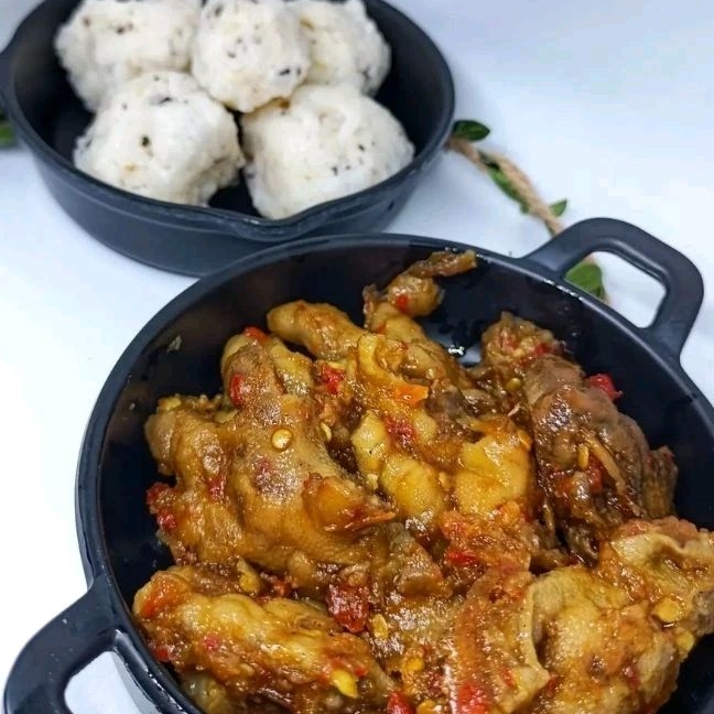 Jual ceker tanpa tulang pedas frozen / spicy korean dakbal | Shopee ...