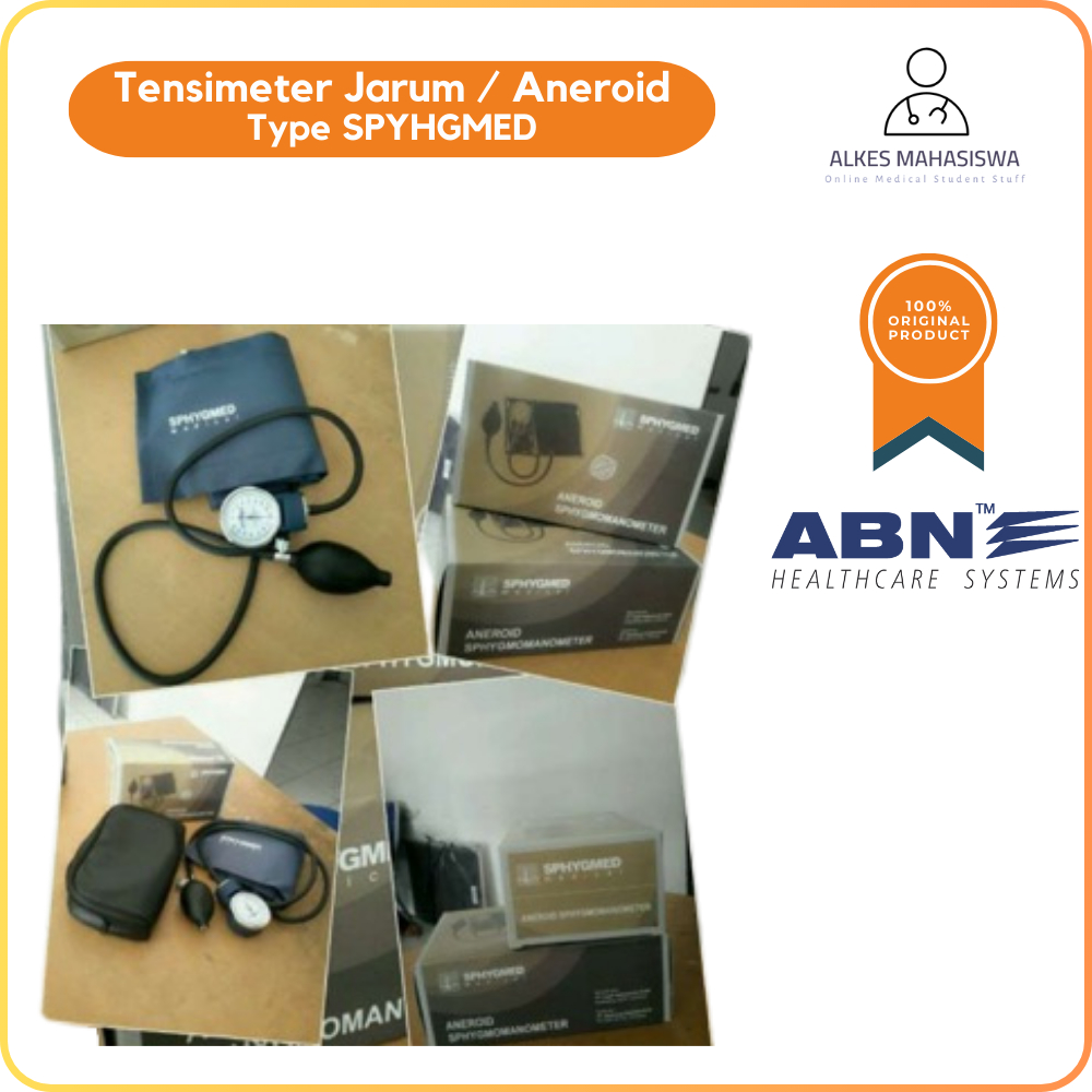 Jual Tensimeter Manual Jarum Tensimeter Aneroid Sphygmanometer SPHYGMED ...