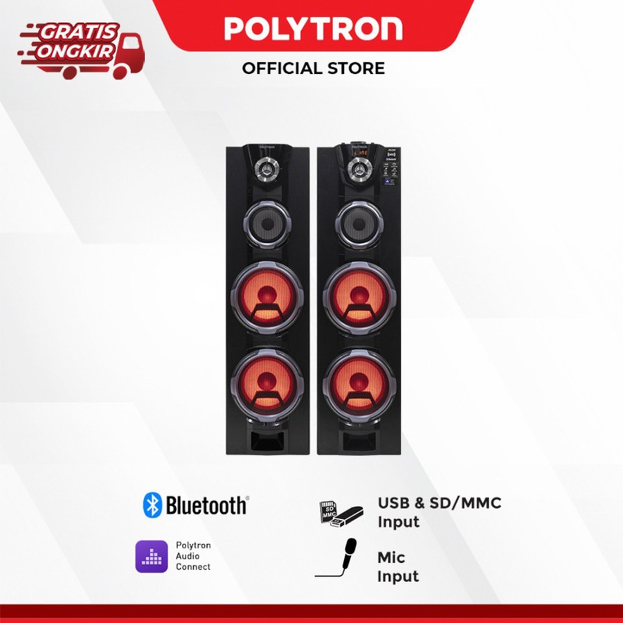 Jual SPEAKER POLYTRON PAS 8FF22 / POLYTRON SPEAKER AKTIF BLUETOOTH PAS ...
