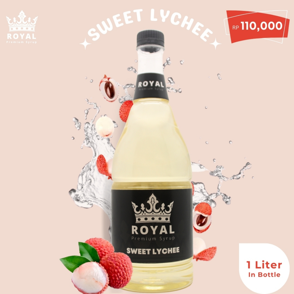 Jual Royal Sweet Lychee Syrup - Sirup Leci Manis (Premium Quality) | Shopee Indonesia