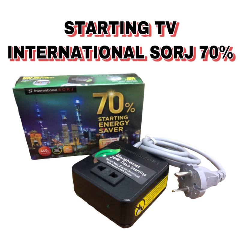 Jual Penghemat daya listrik International SORJ Starting Energy Saver 70 ...