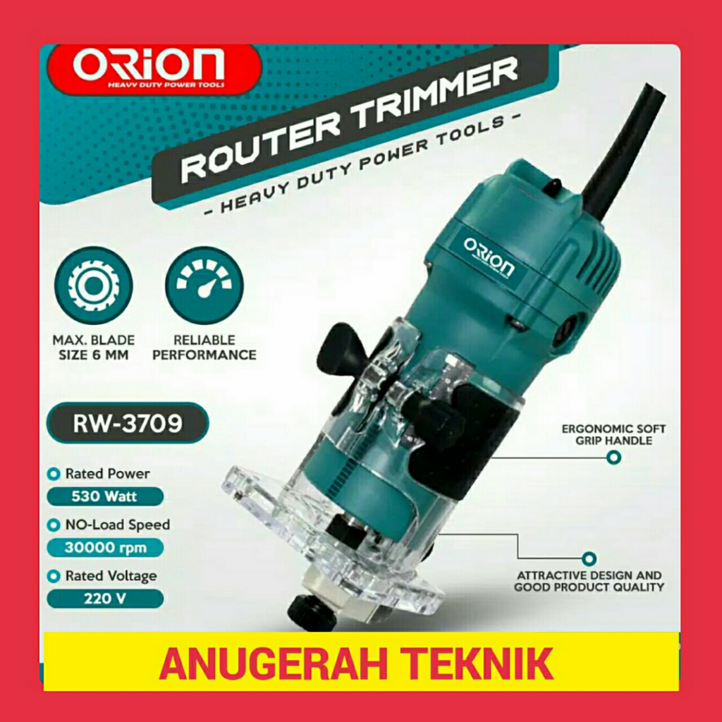 Jual Mesin Profil Router Trimmer Kayu - Orion Rw-3709 | Shopee Indonesia