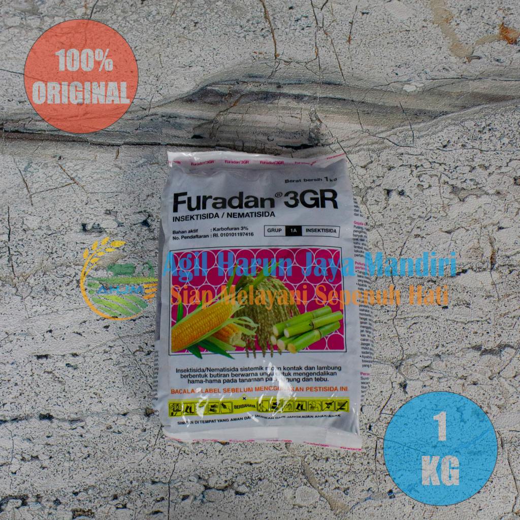 Jual Furadan 3 GR 1 kg Insektisida Nematisida Kemasan Pabrik Pengendali ...