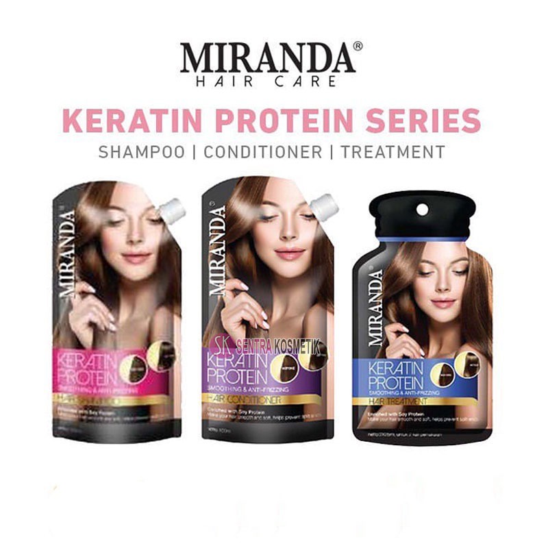 Jual Miranda Keratin Treatment | Smoothing Spray | Protein Hair ...