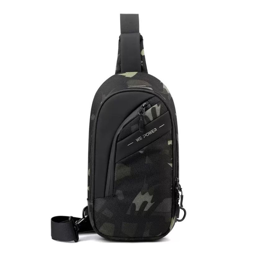Jual Tas Pria Sling bag Import WE POWER Tas Selempang Dada Anti Air ...