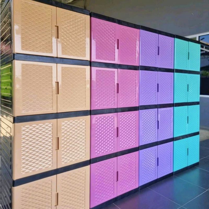 Jual LEMARI PAKAIAN | BAJU 4 SUSUN PLASTIK WARNA ELCO RAKIT RAK ...