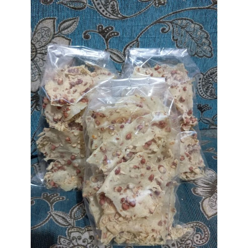 Jual rempeyek kacang peyek cemilan renyah kriuk enak gurih cemilan ...