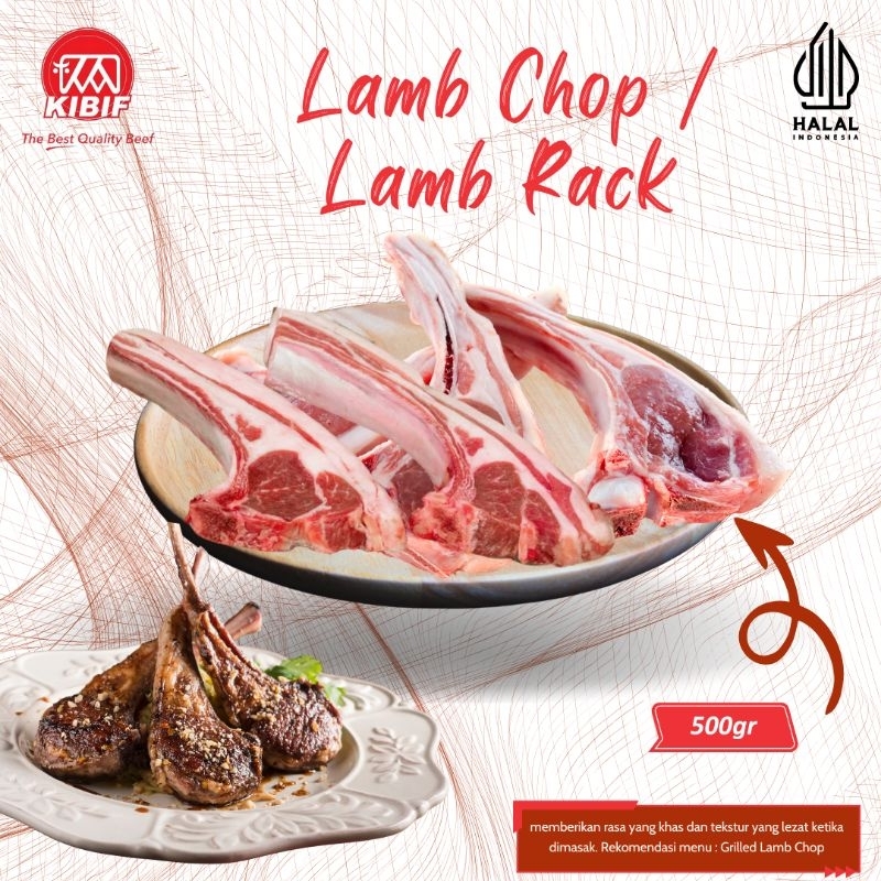 Jual Lamb Chop / Lamb Rack 500gr | Shopee Indonesia
