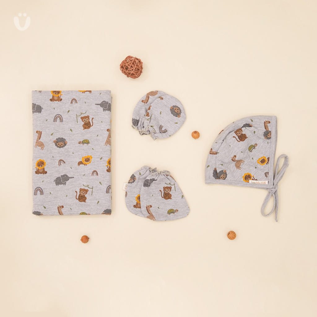 Jual PAKET BEDONG BAYI DENGAN BONNET MISTY ANIMAL LUYY | Shopee Indonesia