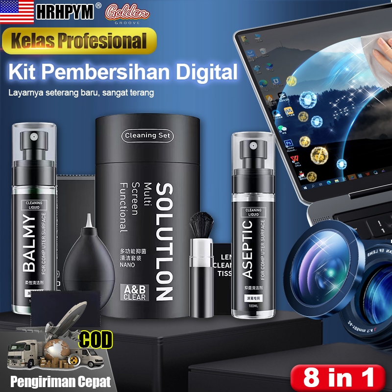 Jual Kelas profesional 8in1 Cleaning Kit pembersih laptop dan keyboard ...