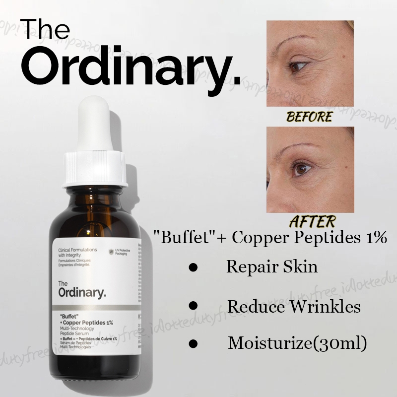 Jual The Ordinary " Buffet " Multi-Peptide + Copper peptides 1% Serum ...