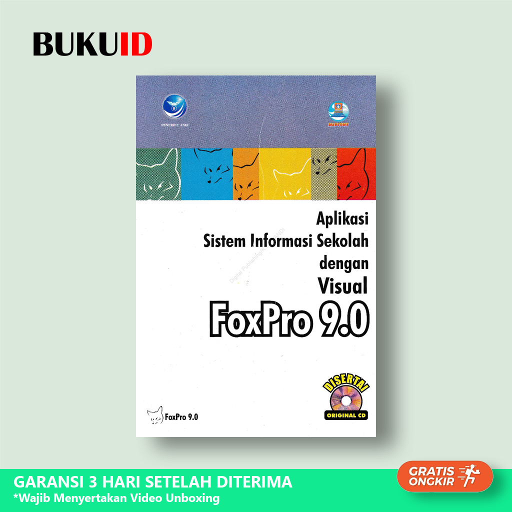 Jual Buku Aplikasi Sistem Informasi Sekolah Dengan Visual Foxpro 9.0 + CD - Original | Shopee ...