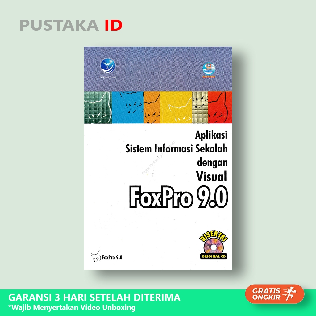 Jual Buku Aplikasi Sistem Informasi Sekolah Dengan Visual Foxpro 9.0 + CD | Shopee Indonesia