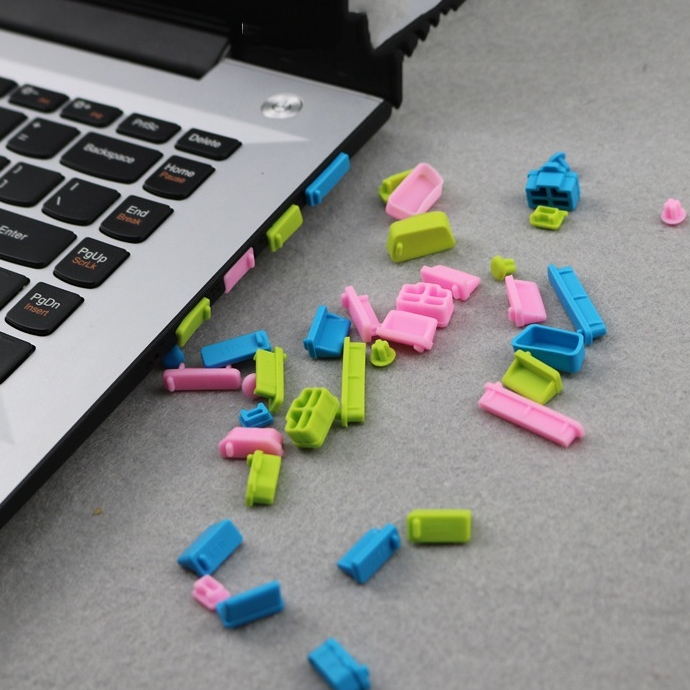 Jual 16 pcs per set Dust Proof Plug Laptop Penutup Port Anti Debu ...