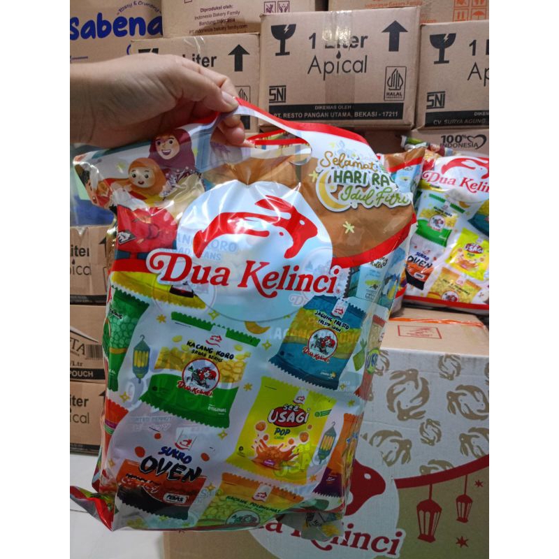 Jual Hampers Dua kelinci paket Snack 2 kelinci, paket Dua kelinci paket Snack paket jajan paket ...