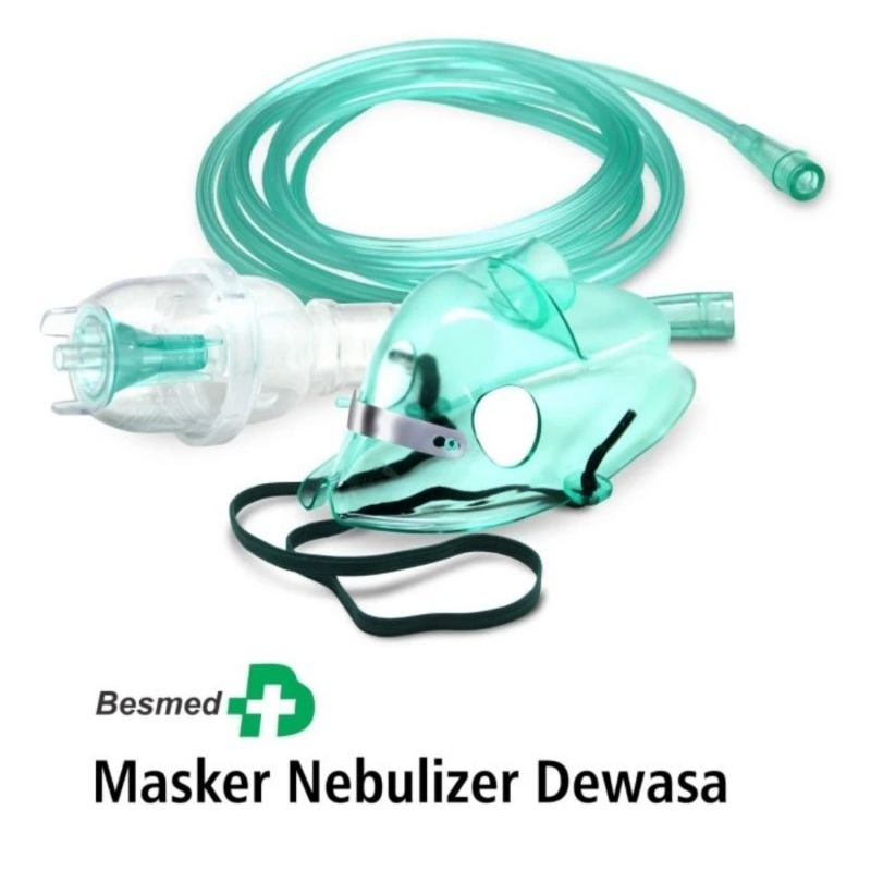 Jual Masker Nebul Dewasa / Masker Nebulizer Anak , Nebulizer , Masker Nebuliser Besmed | Shopee ...