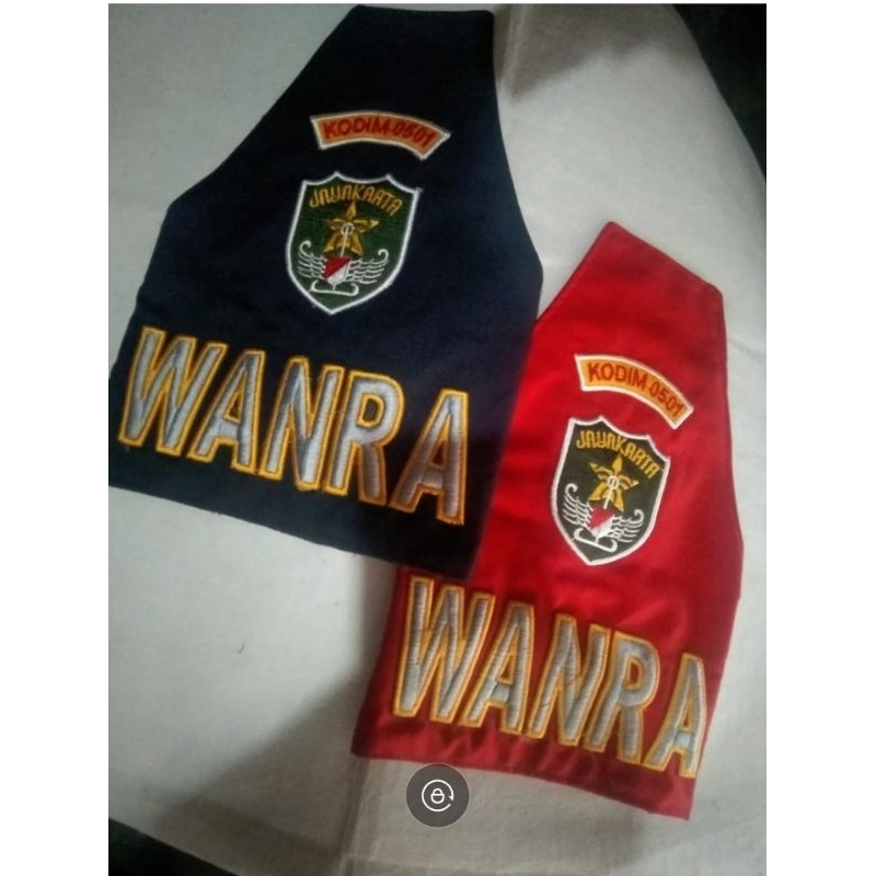 Jual ban tangan bordir warna dan tulisan logo bisa custom recuest ...