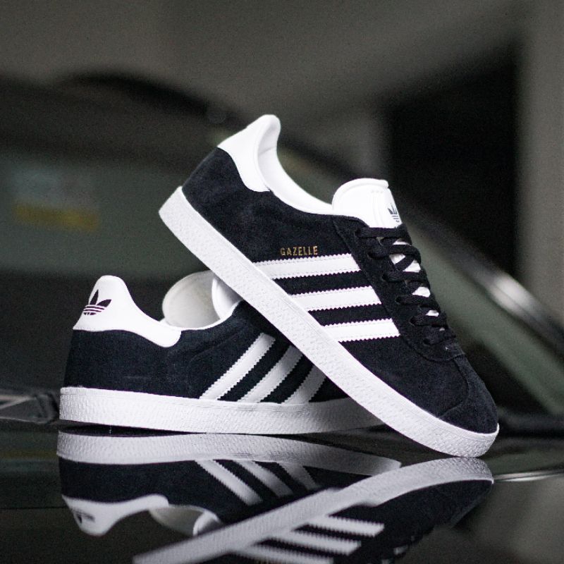 Jual Sepatu Adidas Gazelle Vintage Black White ORIGINAL 100% | Shopee ...
