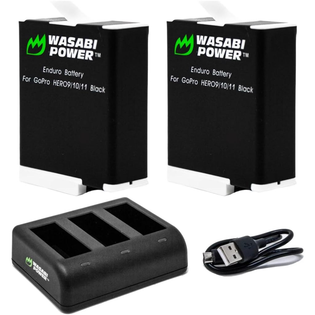 Jual Wasabi Power Battery & Charger for GoPro HERO 9 HERO 10 HERO 11 ...