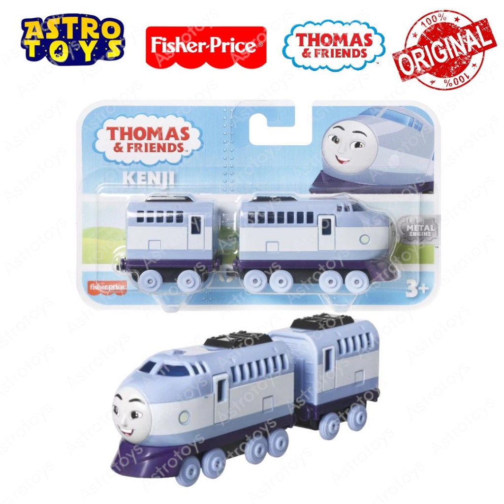 Jual Fisher Price Mainan Diecast Metal Kereta Thomas and Friends Push Along Kenji HFX91 | Shopee ...