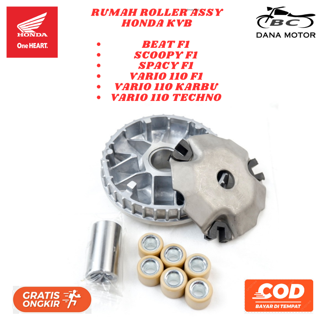 Jual Rumah roller honda vario 110 KVB - rumah roller assy beat f1 ...