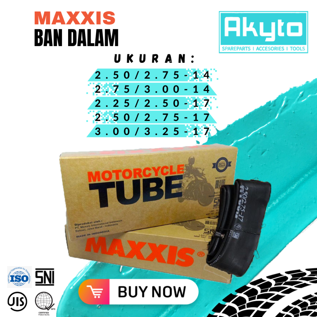 Jual BAN DALAM MAXXIS / BAN DALAM MOTOR / BAN DALEM RING 14 / RING 17 ...