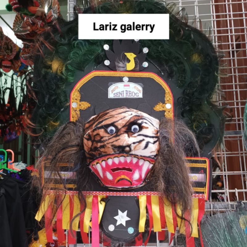 Jual TOPENG REOG MACAN, TOPENG REOG PONOROGO | Shopee Indonesia