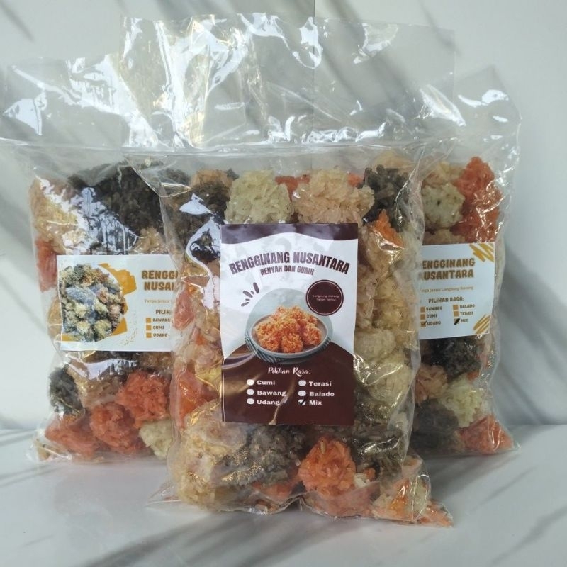 Jual RENGGINANG NUSANTARA MIX BERBAGAI RASA RENGGINANG JUMPUTAN MALANG ...