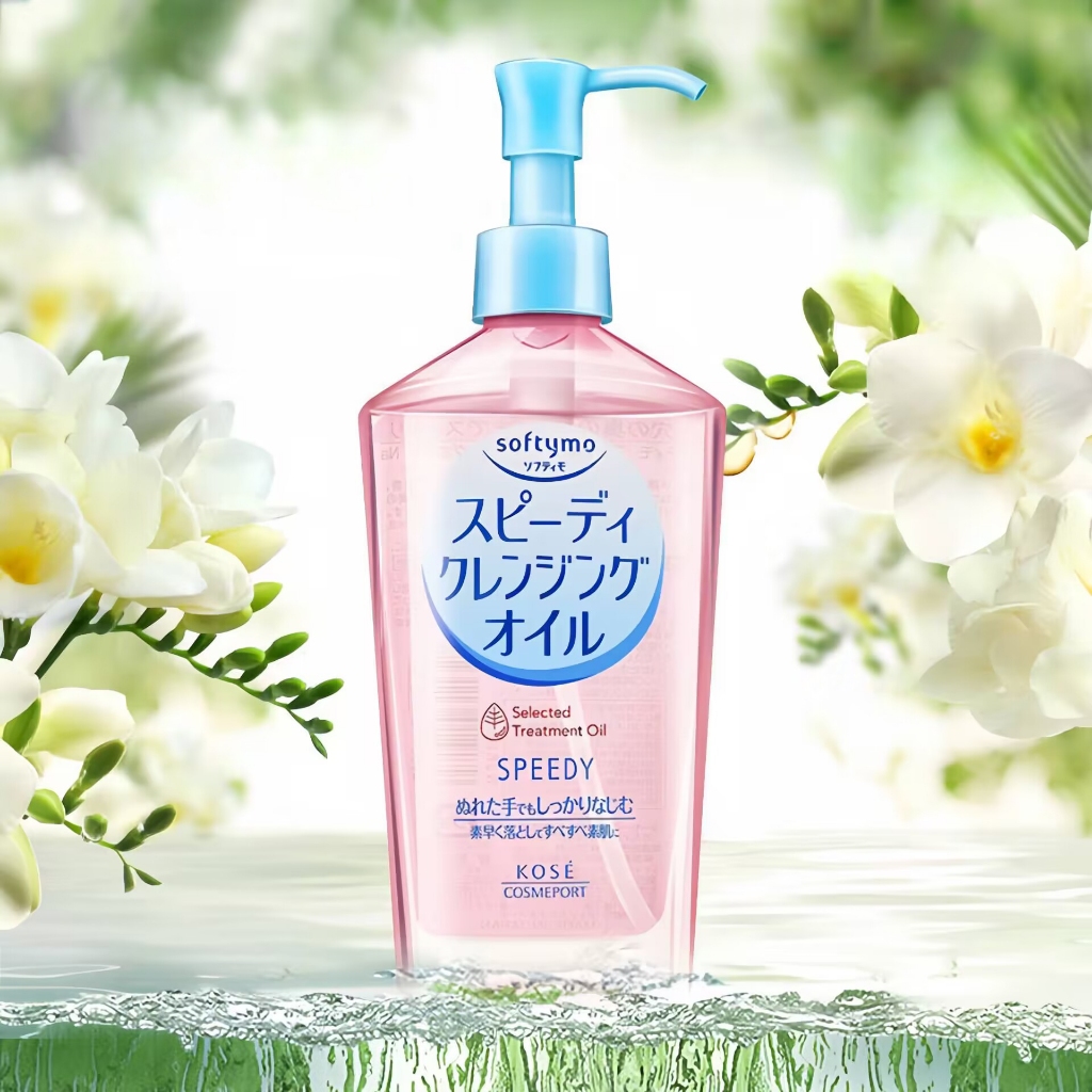 Jual Kose Cosmeport Softymo Speedy Cleansing Oil 230ml /Jepang Kose Cleansing Oil | Shopee Indonesia