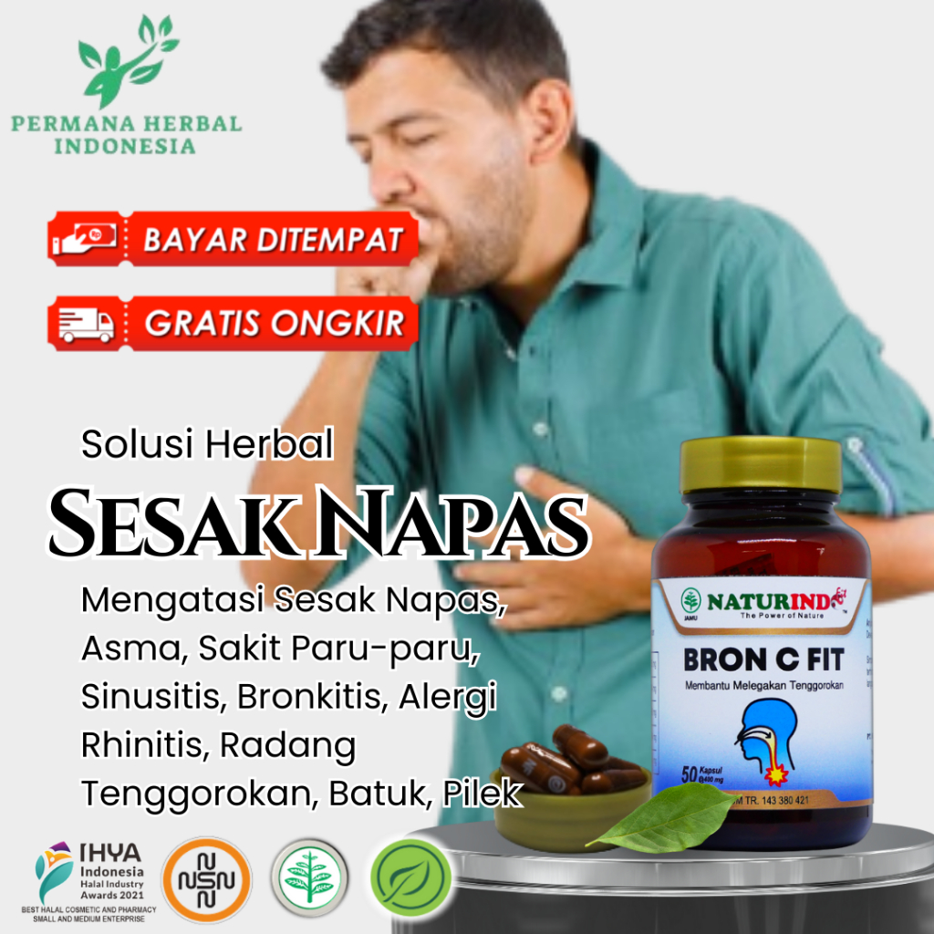 Jual Obat Herbal Sesak Napas Asma Paru-paru Bronkitis TBC Sinusitis ...