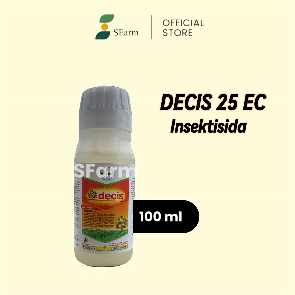 Jual DECIS 25EC Insektisida pembasmi hama obat hama ulat kutu putih ...