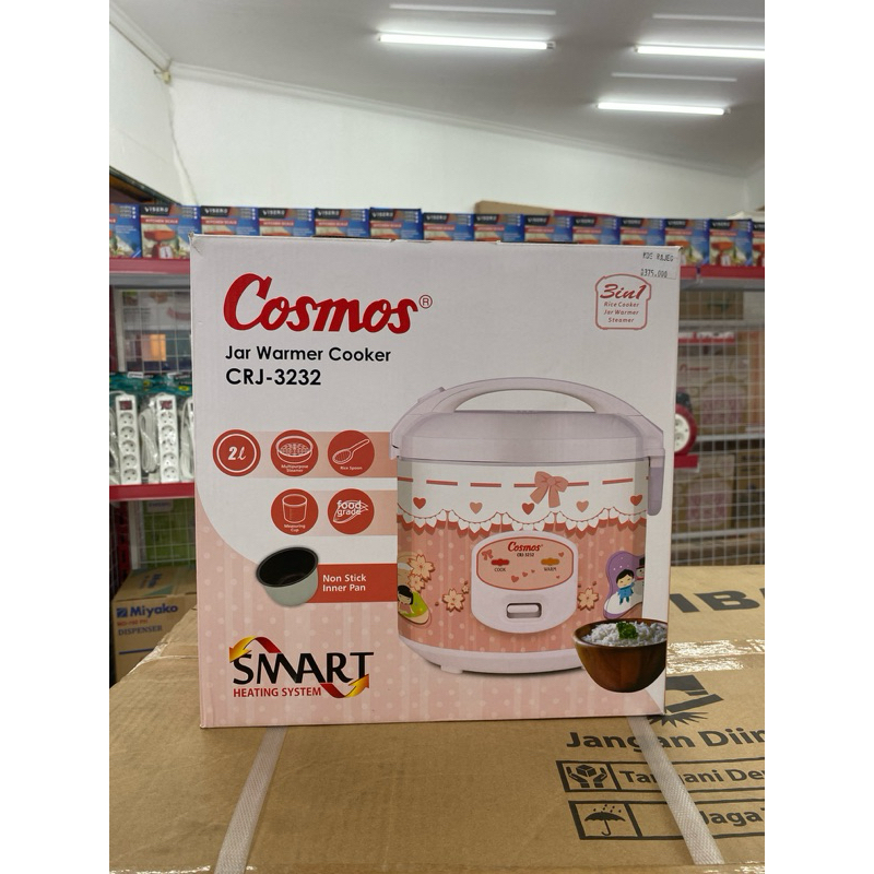 Jual RICE COOKER COSMOS CRJ-3232 kapasitas 2 liter | Shopee Indonesia