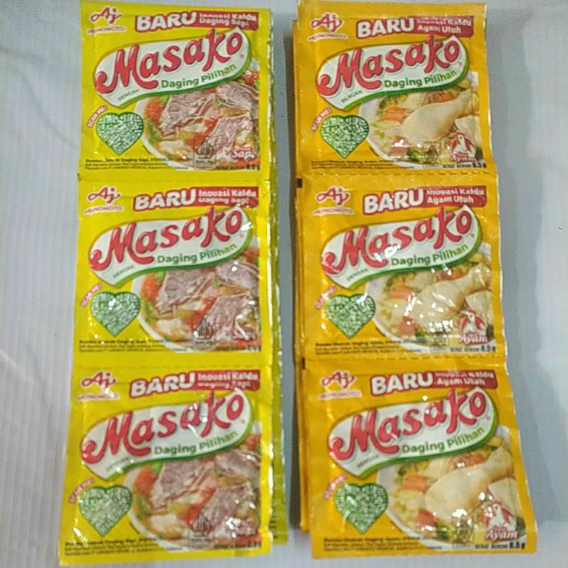 Jual Masako sapi 8,5g isi 12bks Ajinomoto dengan daging pilihan ...