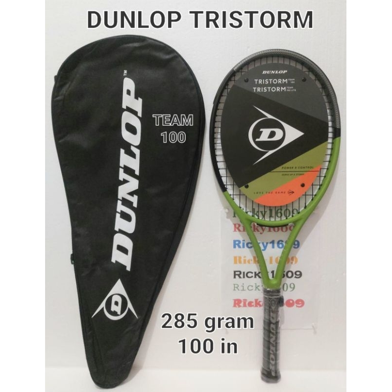 Jual RAKET TENIS DUNLOP TRISTORM TEAM 100 ( 100 in / 285 g) POWER AND ...