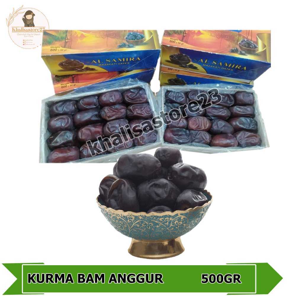 Jual KURMA ANGGUR 500GR/KURMA BAM/MADU | Shopee Indonesia