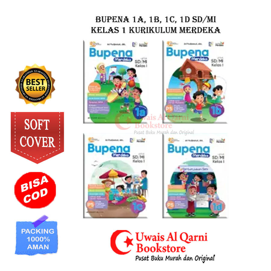 Jual BUPENA MERDEKA 1A 1B 1C 1D SD/MI KELAS I KURIKULUM MERDEKA ...