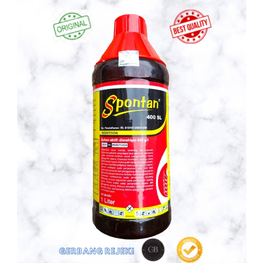 Jual SPONTAN 400 SL INSEKTISIDA (Dimehipo 400 g/l) 1 Liter | Shopee ...
