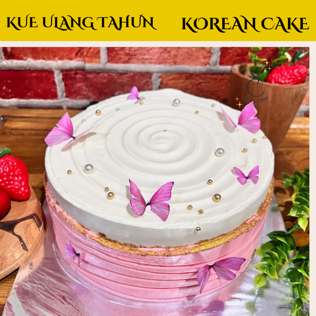 Jual Korean Cake / Kue Ulang Tahun / Cake Ultah / Birthday Cake / Kue ...